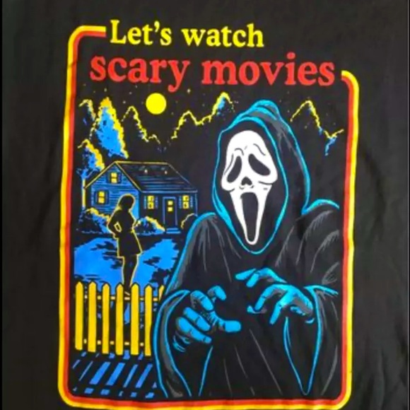 Scream | Shirts | Lets Watch Scary Movies Horror Scream Nwt Halloween ...